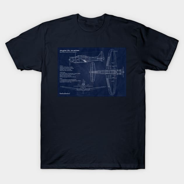 Douglas SBD Dauntless Blueprint - Dauntless - T-Shirt | TeePublic Douglas SBD Dauntless Blueprint - Dauntless - T-Shirt | TeePublic